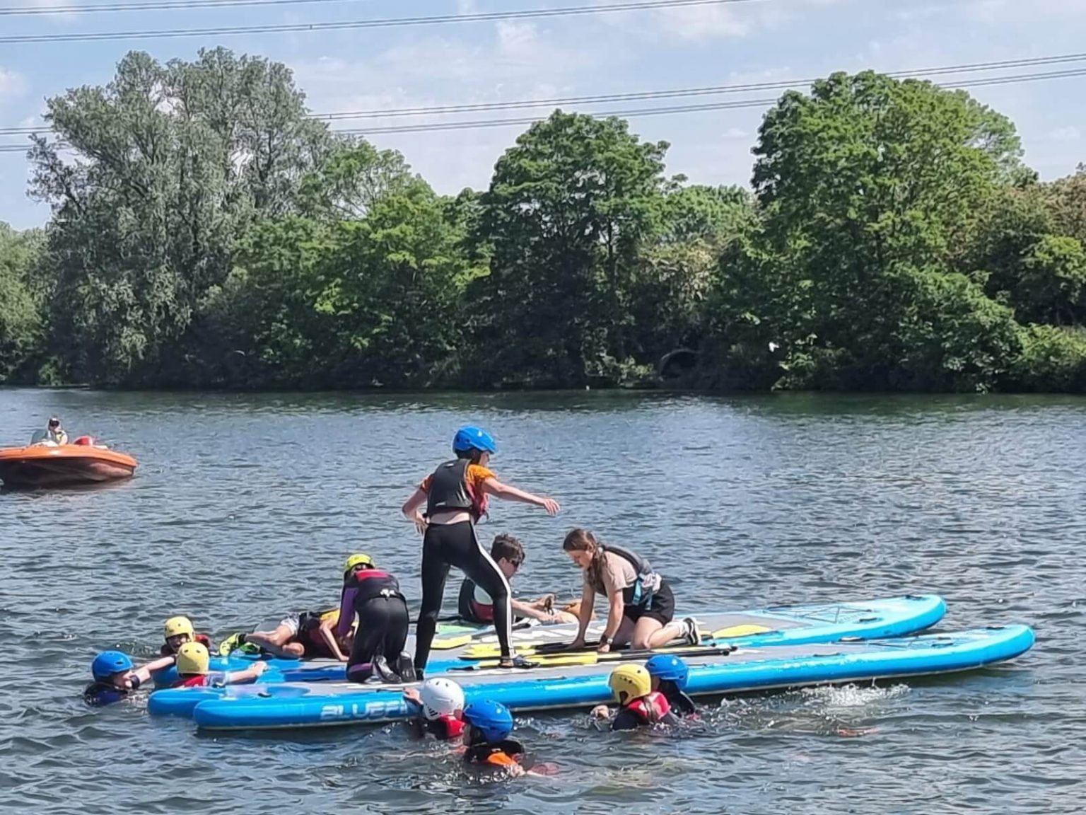 Mega-SUPs - ESSA Water Activities Centre