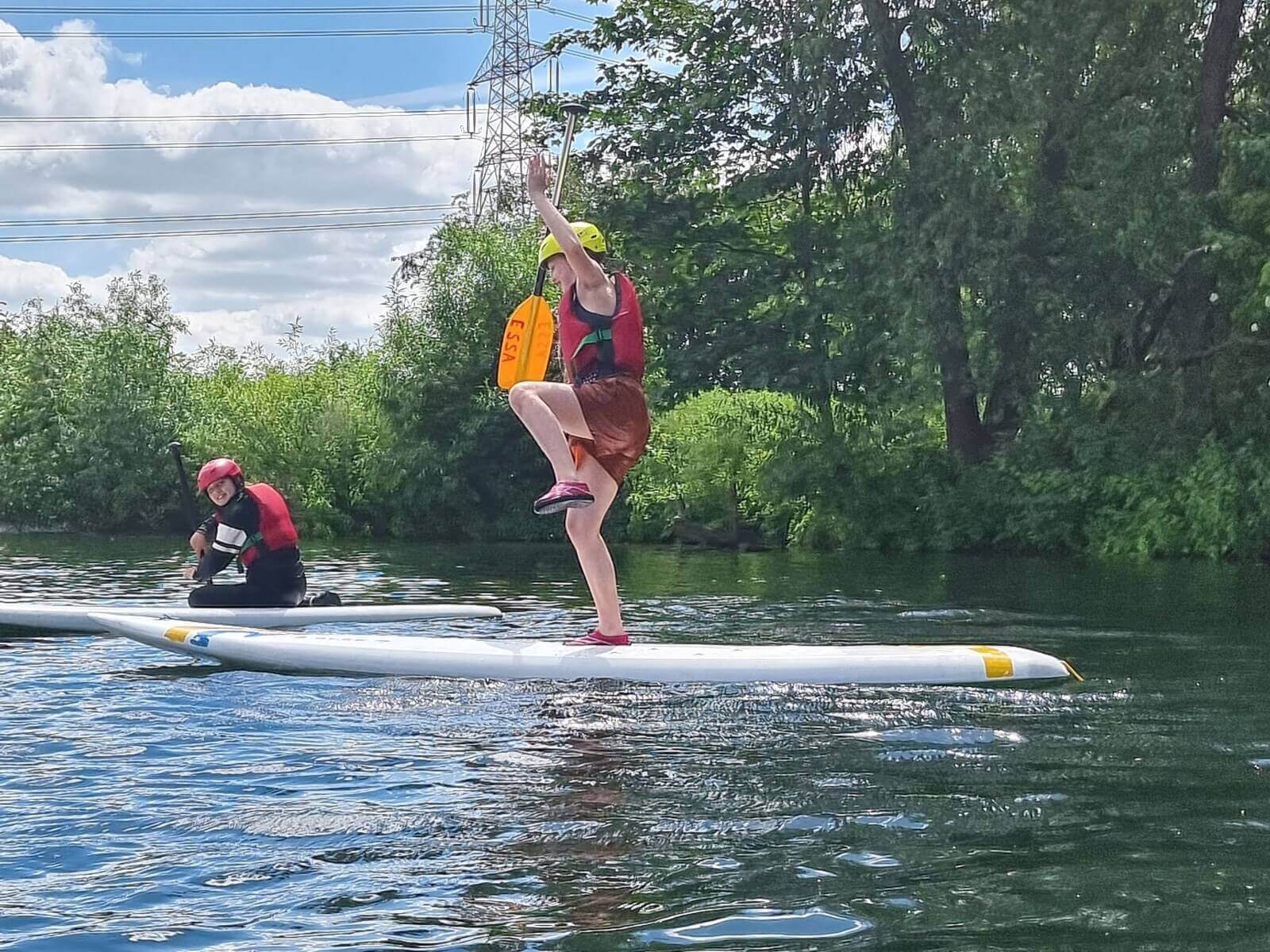 Wobble Boarding - ESSA Water Activities Centre
